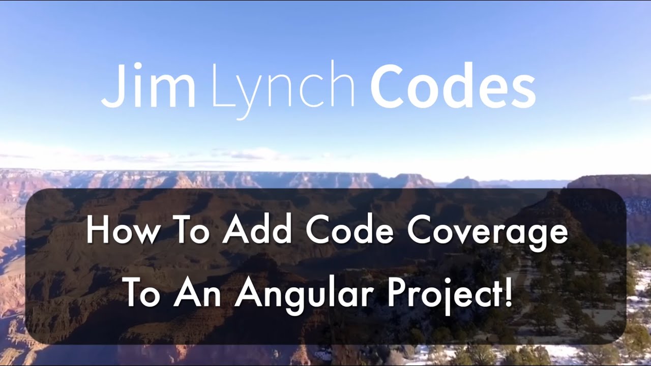 How To Add Code Coverage For An Angular Project