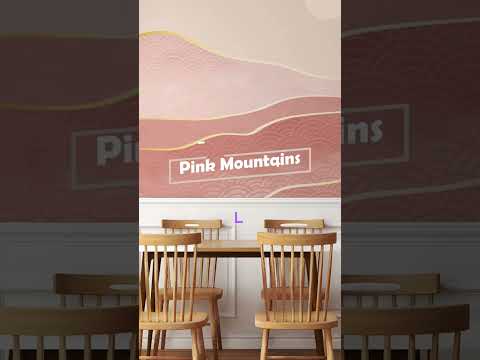 Favorite Aesthetic Pink Wallpaper | Pink Accent Wall Decor and Design for Home Ideas #art #pink