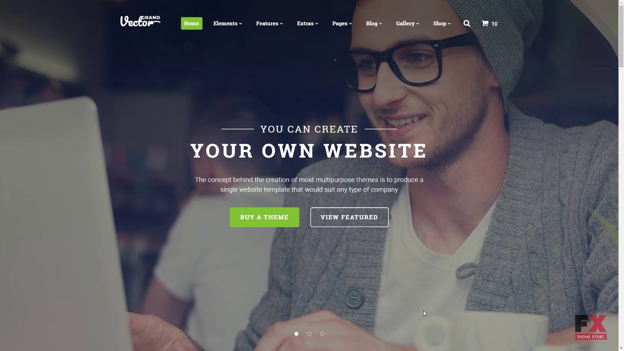 Grand Vector - Design Studio Multipurpose Website Template TMT | Free