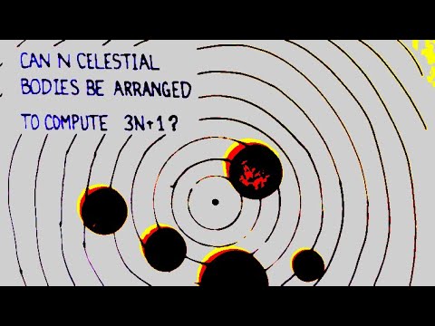 3n+1 Ep67: Can the 3-body problem simulate the 3n+1 problem?