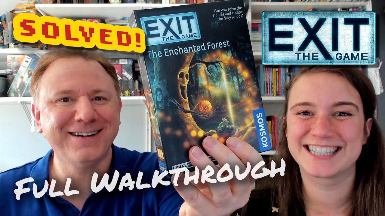 Solved! Exit the Game: The Enchanted Forest - full walkthrough with Dr Gareth and Laura