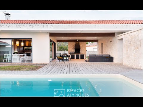 Contemporaine de plain-pied avec dépendance - Espaces Atypiques