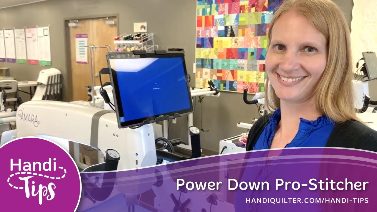 Power Down Pro Stitcher - Handi Tip