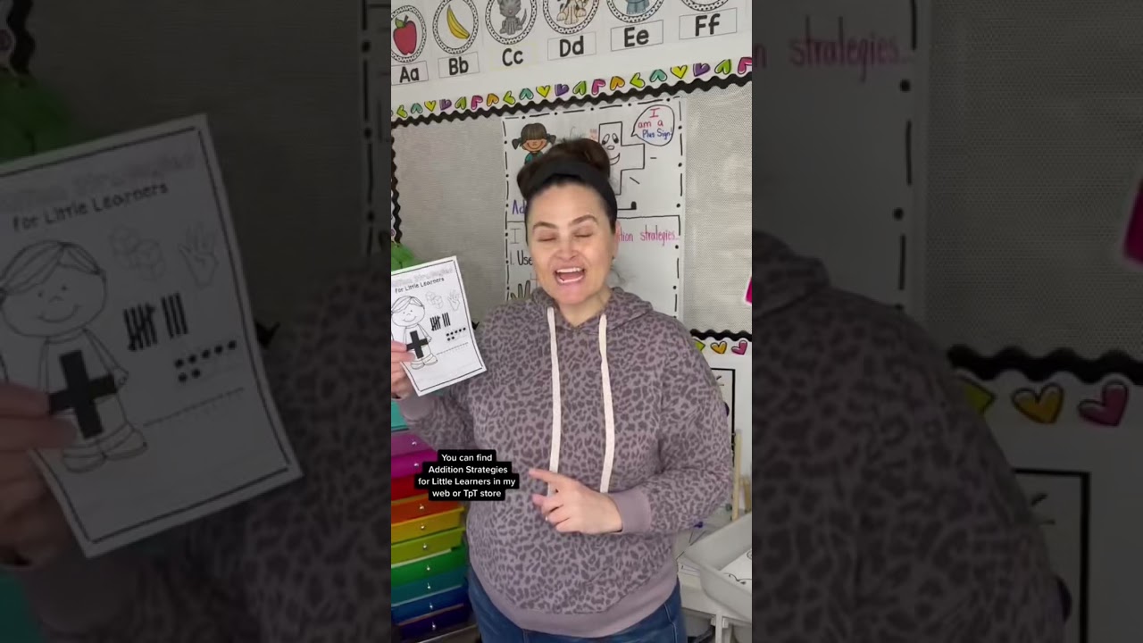 Teaching Addition to Kindergarten - 8 Strategies for Little Learners - Anchor Charts & More!