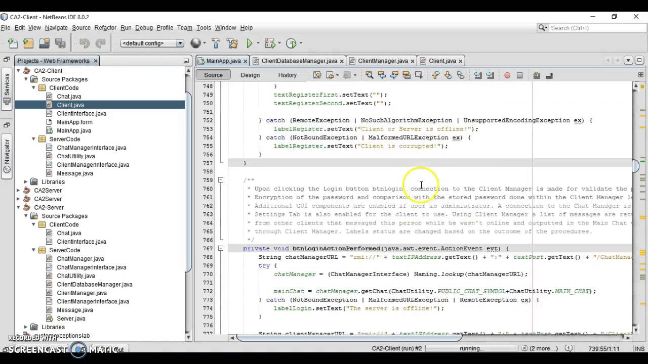 Distributed Project - Chat Application
