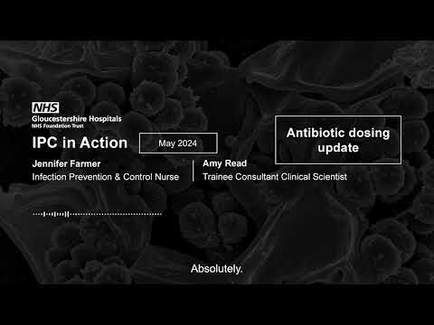 IPC in action: antibiotic dosage
