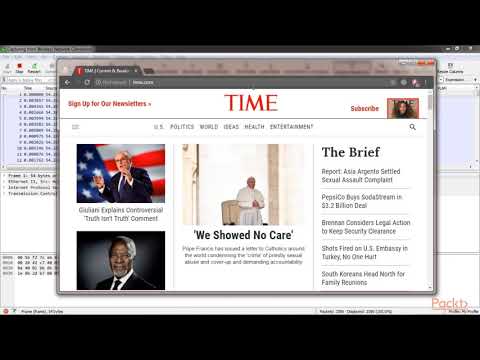 Learn Analyzing Network Traffic with Wireshark 2 6 Setting Time Stamps and Time Zone | packtpub ...