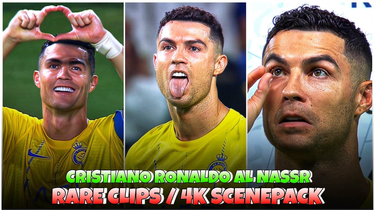 CRISTIANO RONALDOAL NASSR / RARE CLIPS ● SCENEPACK 4K (With AE CC and TOPAZ)
