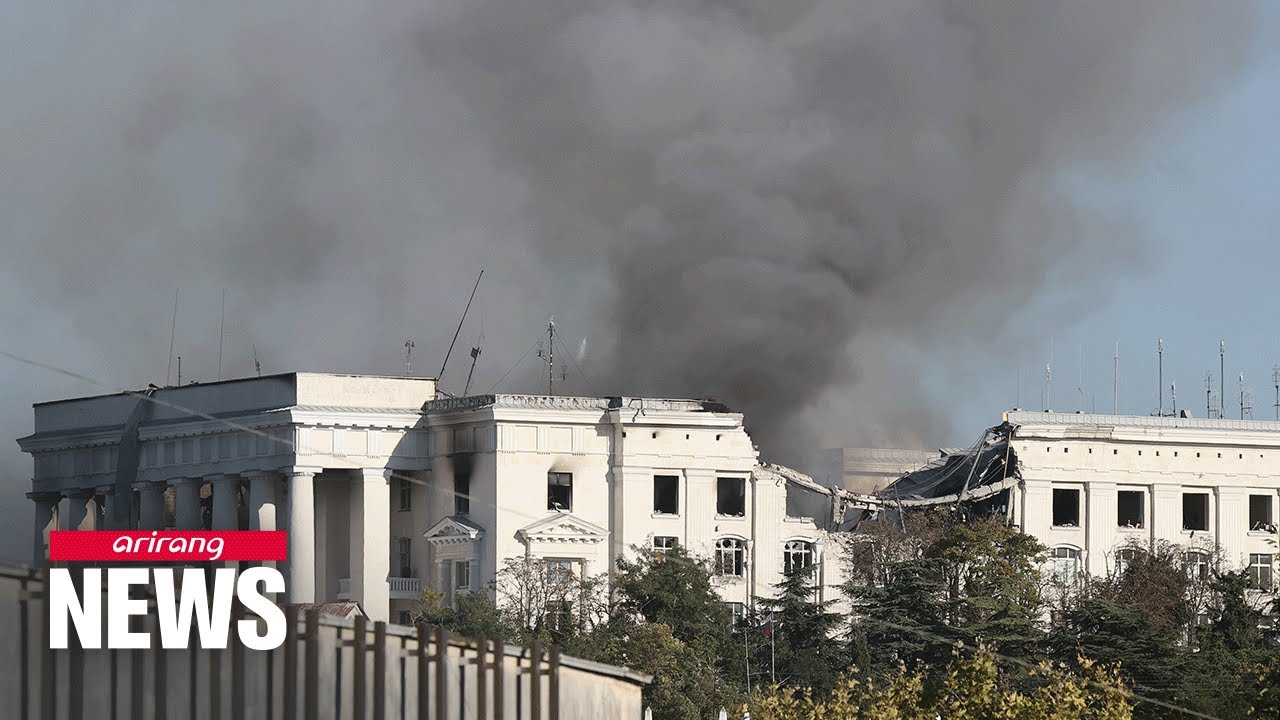 Russia withdraws Black Sea Fleet vessels from Crimea base after attacks from Ukraine