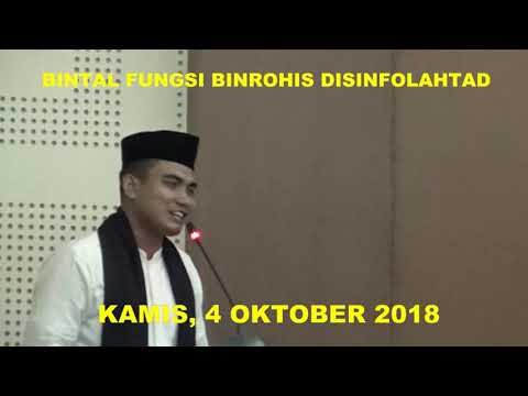 BINTAL PUNGSI BINROHIS DISINFOLAHTA TNI AD