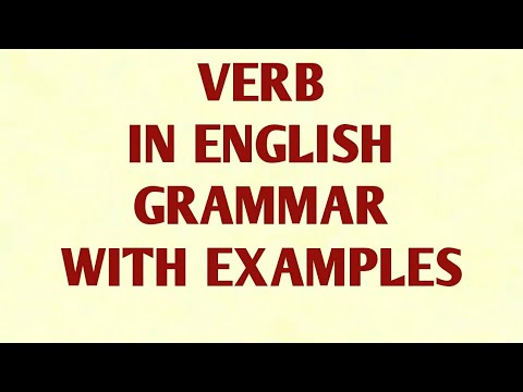 Verbs what is a verb definition of verb with exaples