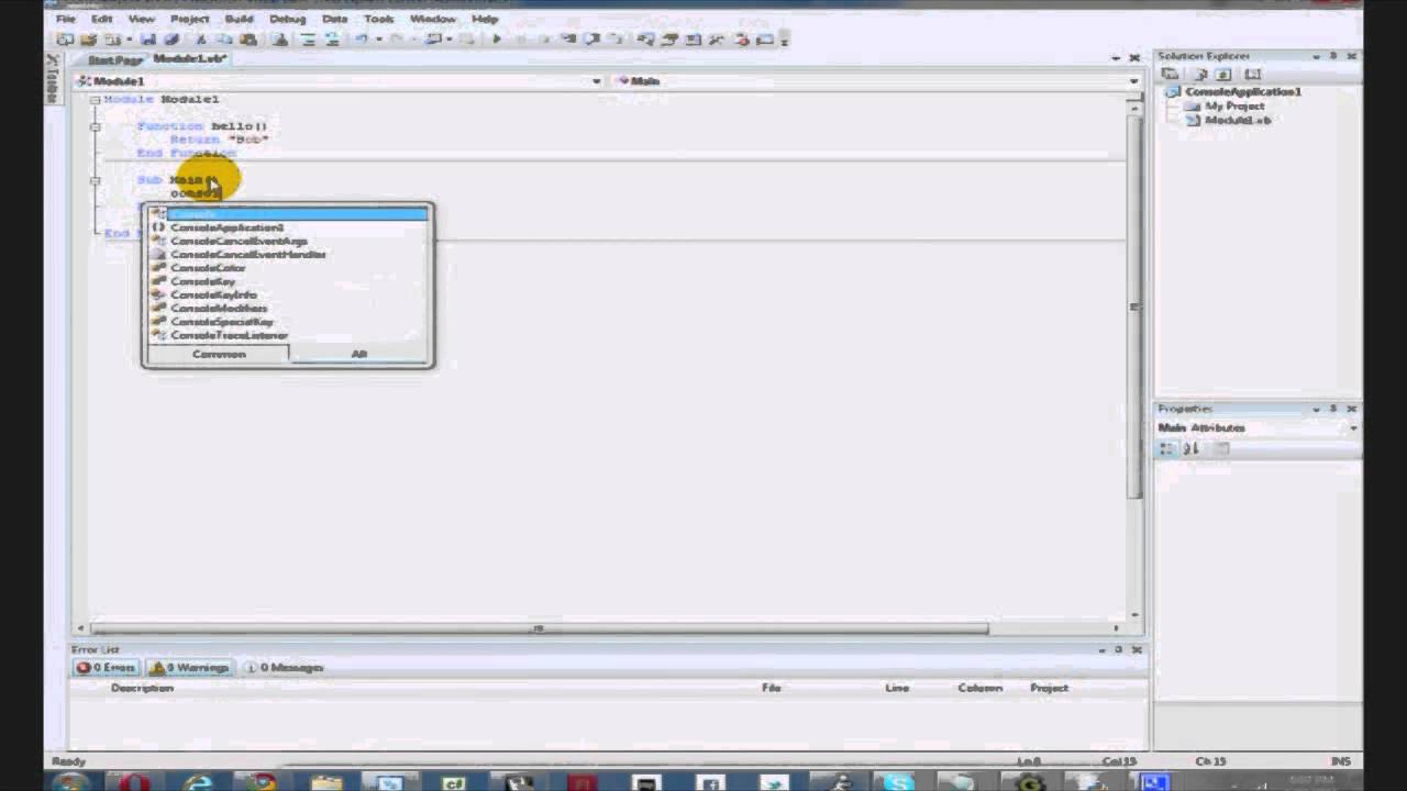 Subs and Functions - Visual Basic Tutorial