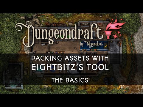 Packing Assets for Dungeondraft with Eightbitz’s Tool