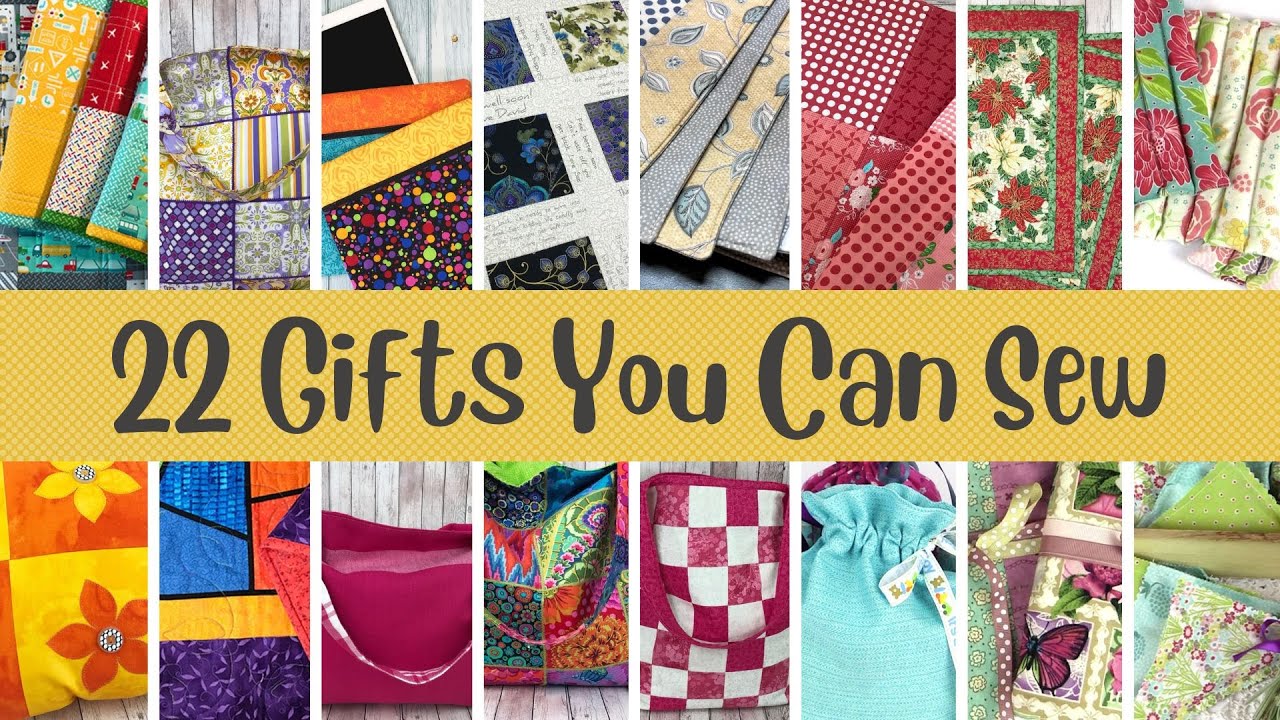 22 Handmade Fabric Gifts to Sew