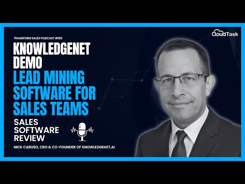 KnowledgeNet Demo: Lead Mining Software For Sales Teams