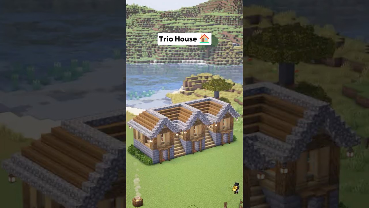 Minecraft Trio Starter Survival House 🏠