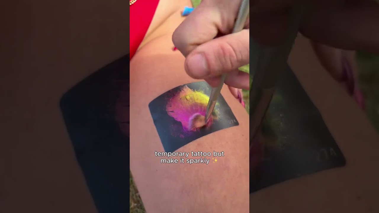 You just found a 3-day tattoo that takes seconds to apply