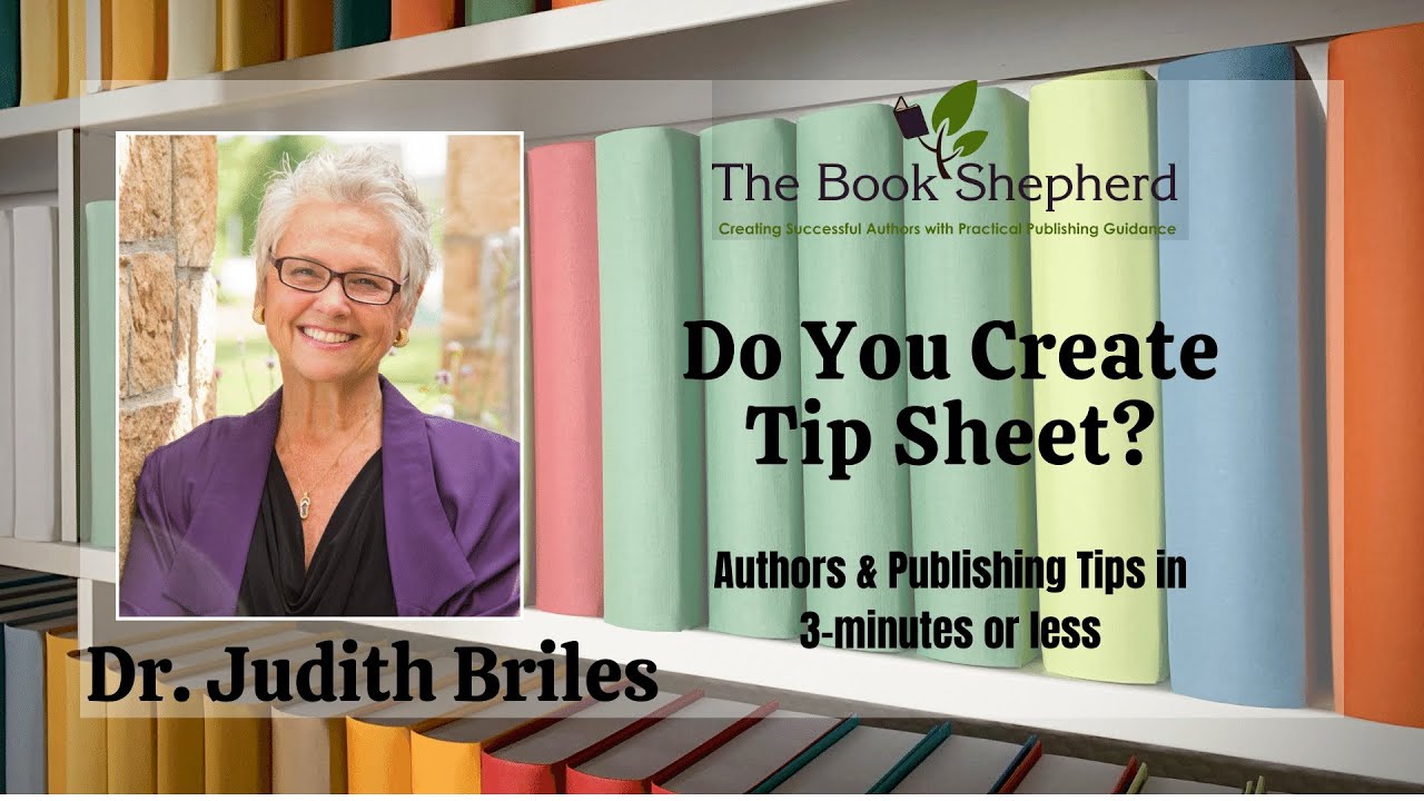 How To Use Tip Sheets To Build Your Author Platform