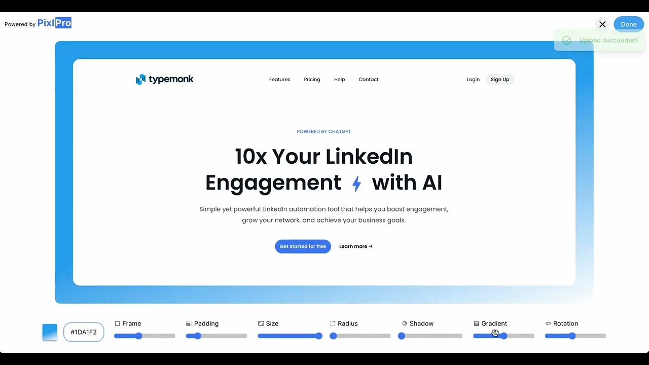 Typemonk - 10x Your LinkedIn Engagement with AI