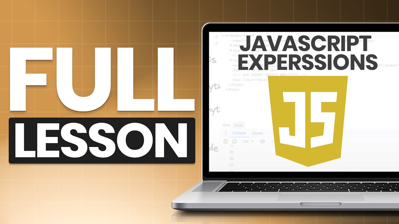 Javascript Expressions - FULL LESSON
