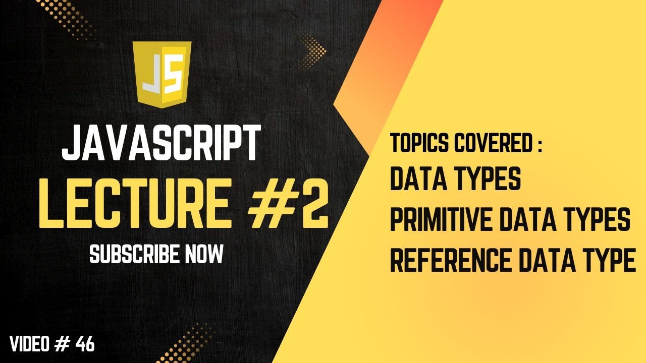 JavaScript Data Types Explained | Primitive vs Reference Types