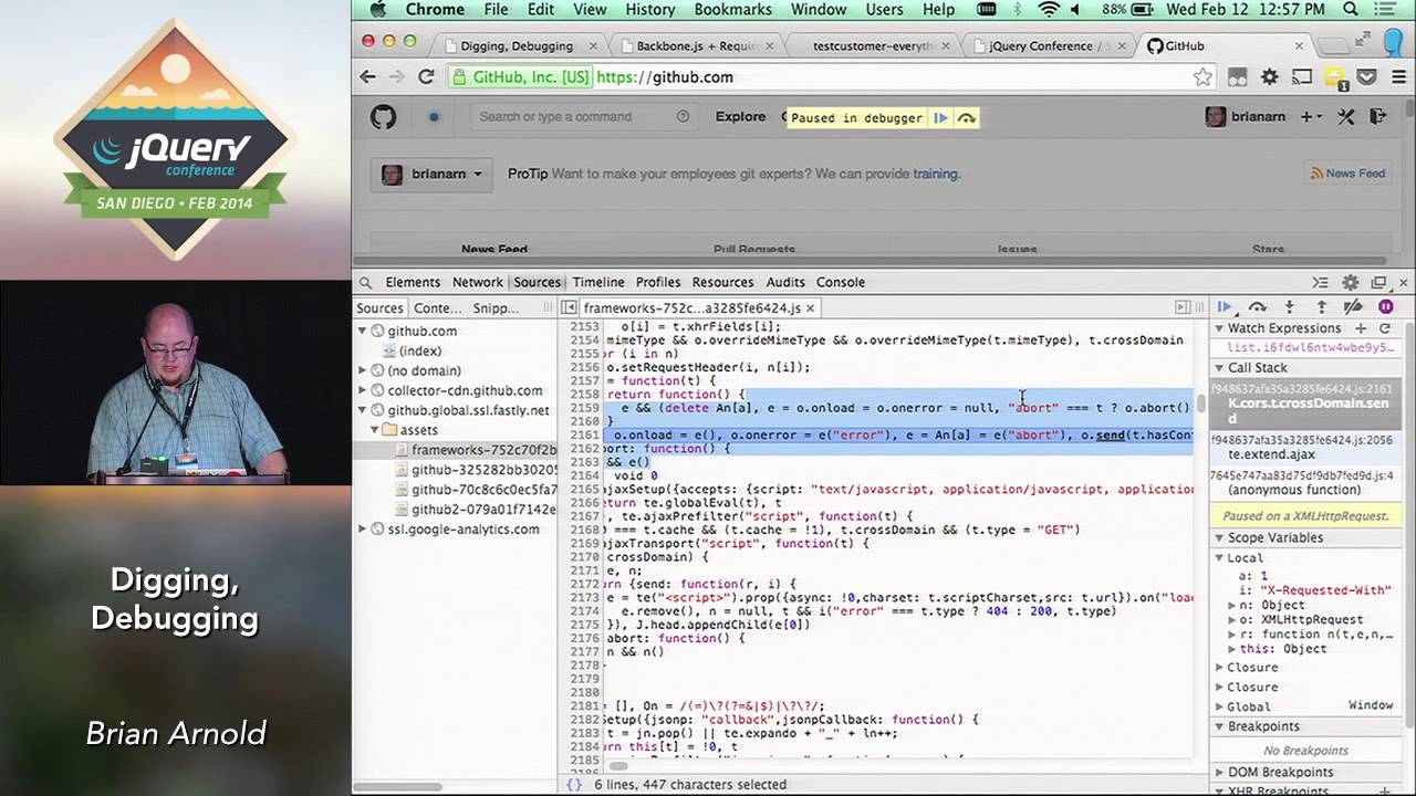 Digging, Debugging - Brian Arnold