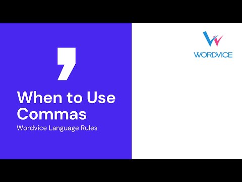 How to Use Commas in Your Writing