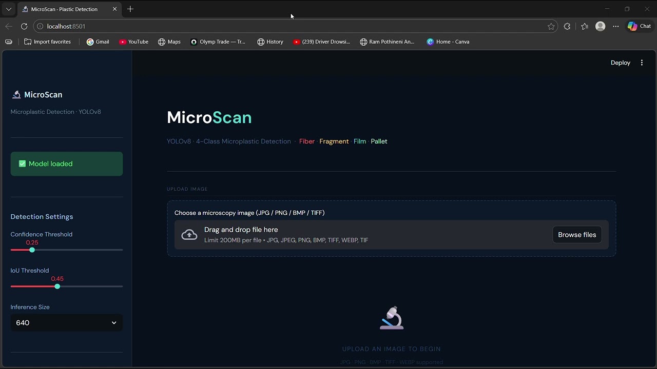Detecting Microplastic in Water Using Image Processing