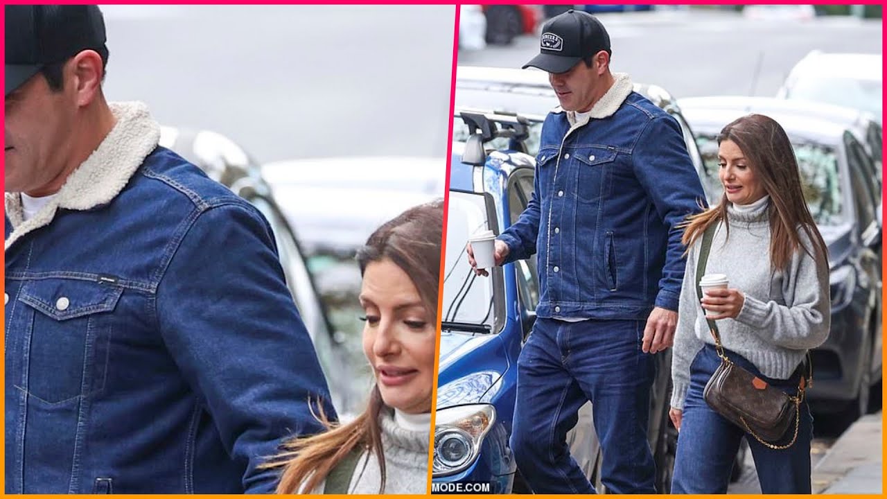 Home and Away's Ada Nicodemou and James Stewart look very much in love as they step out for coffee