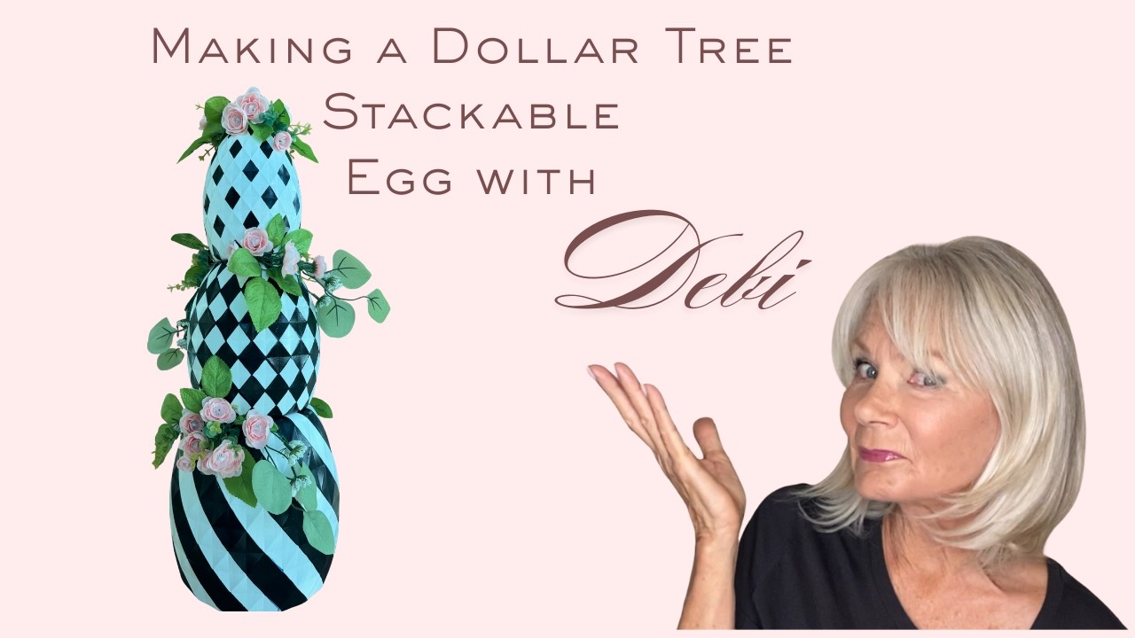Easy Dollar Tree Easter Topiary DIY | Budget to Bougie Decor