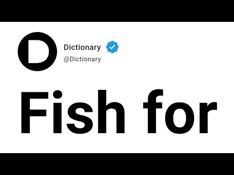 Fish for Meaning In English