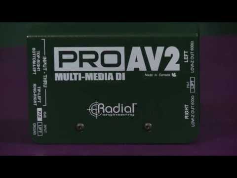Radial Engineering Pro AV2 iMuso