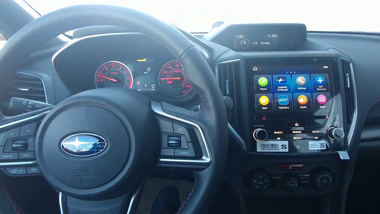 How to MANUALLY  Adjust the Clock for 2018 2019 Subaru Impreza and Crosstrek