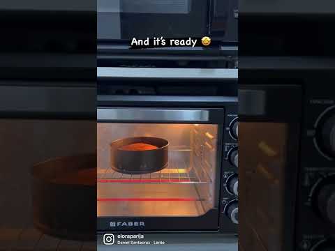 1st time baking in otg π..why is it burnt from bottom π³