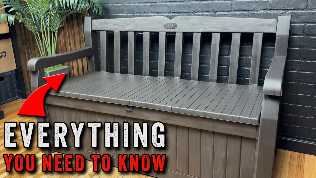 Keter Outdoor Storage Bench - Review