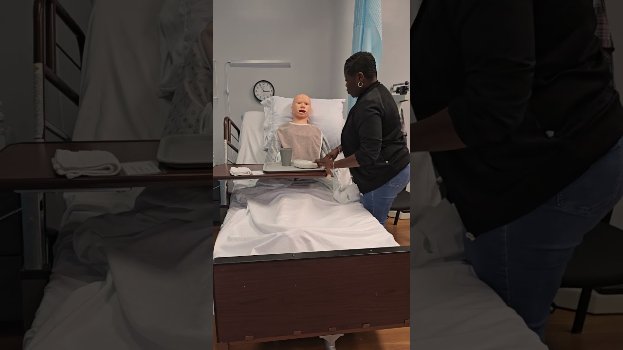 Assisting with meal March 9, 2025