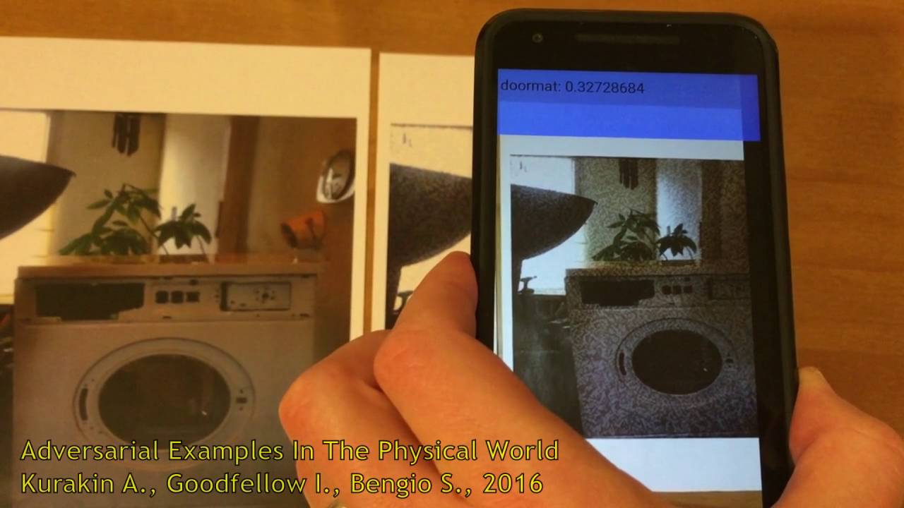 Adversarial Examples In The Physical World - Demo
