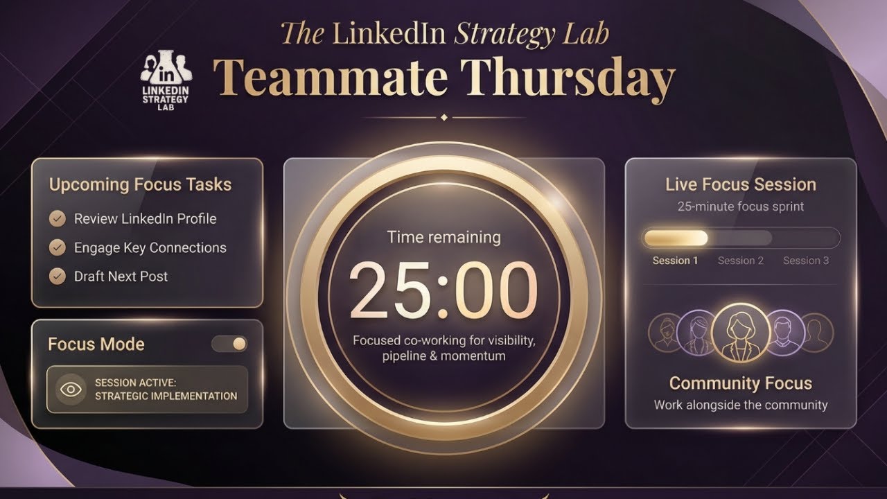 LinkedIn Strategy Lab Co-Working Session