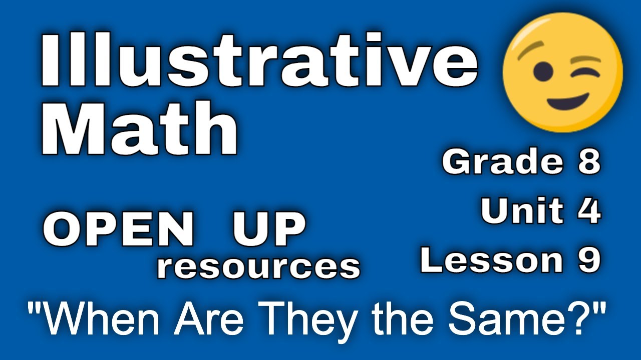 😉 8th Grade, Unit 4, Lesson 9 