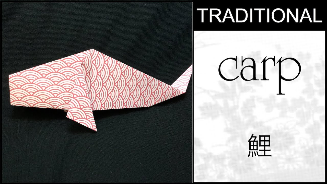 Traditional Origami Koi Fish Tutorial