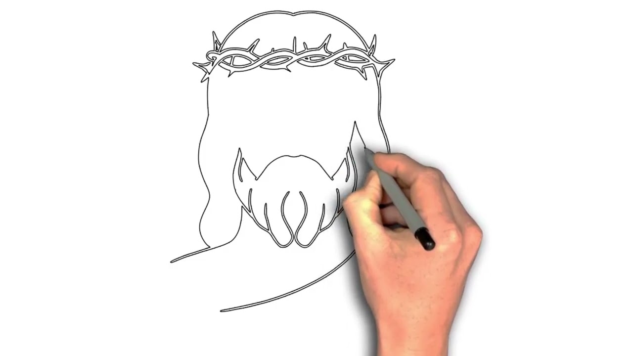 “How to Draw Jesus Christ’s Face – Step-by-Step for Beginners”