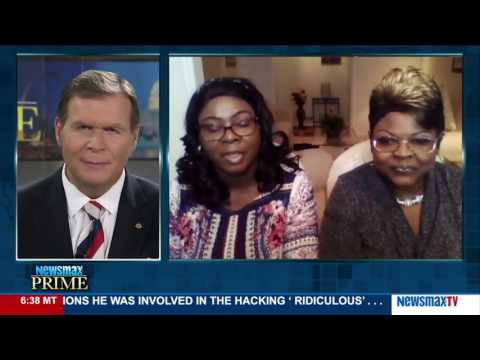 Newsmax Prime | Diamond and Silk react to the heavy anti- Trump coverage in the DNC