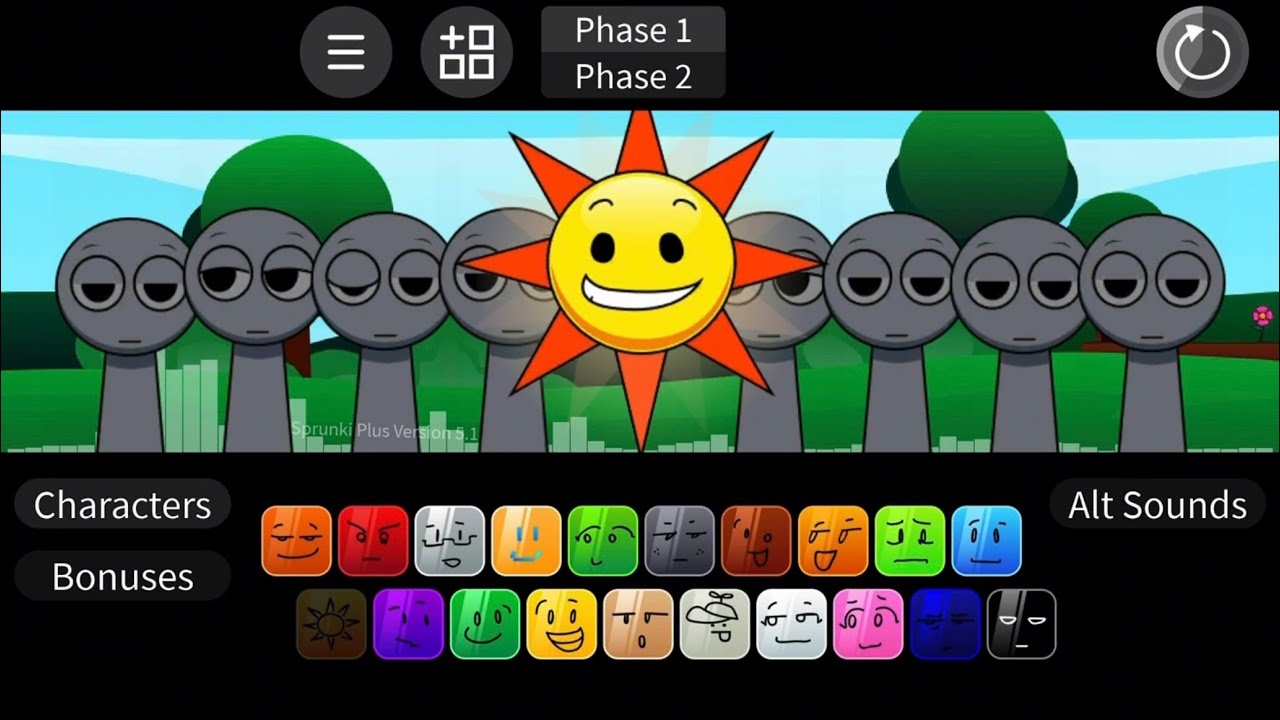 Sprunki PLUS: The Ultimate Sound Remix! (Version 5.1 Showcase) #sprunkis #sprunkibeat 