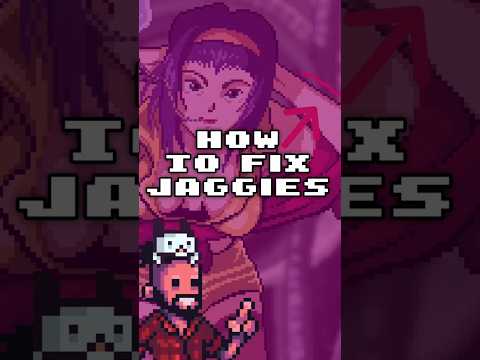 How To Fix Jaggies | Tutorial #pixelart