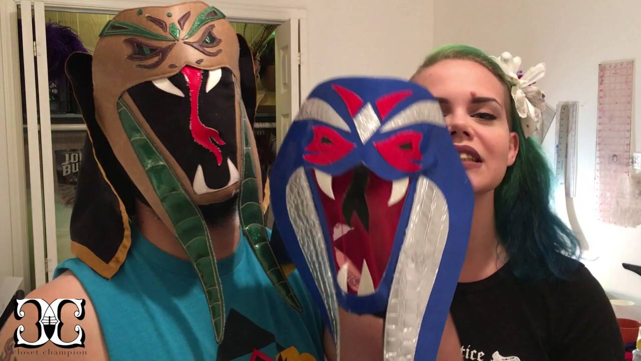 Patreon Teaser - Making a Lucha Mask Face Plate