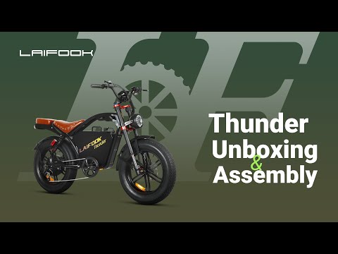 Laifook Thunder Ebike Unboxing---2000W Power Meets Retro Style