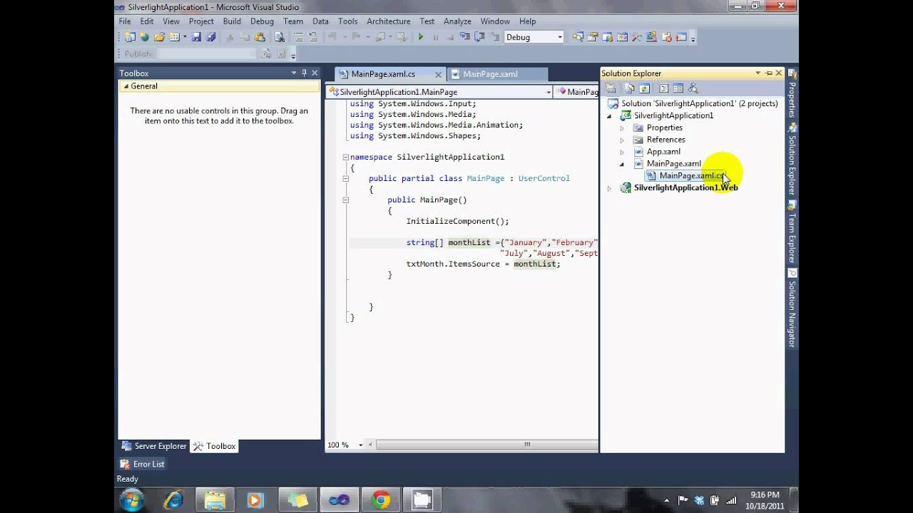 Silverlight-autoCompleteBox.avi