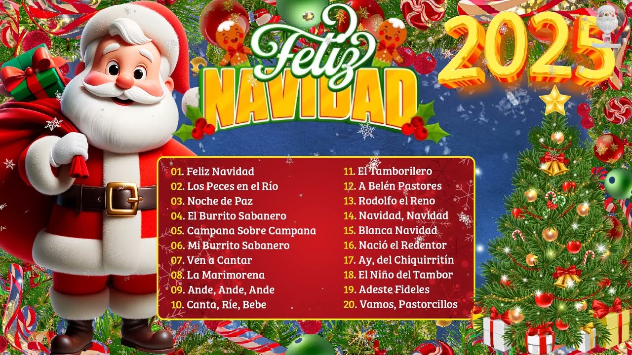 30 MEJORES VILLANCICOS DE NAVIDAD 🎅🎄VILLANCICOS DE NAVIDAD CD COMPLETO🎁FELIZ NAVIDAD