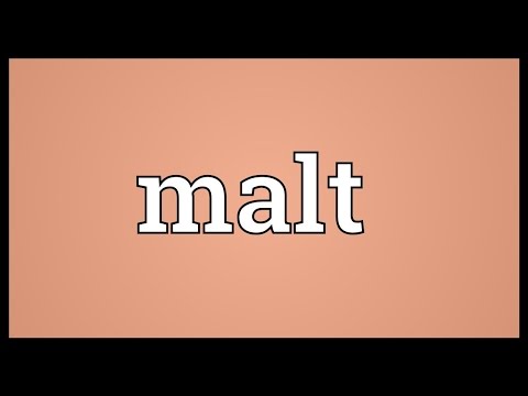 Malt Meaning