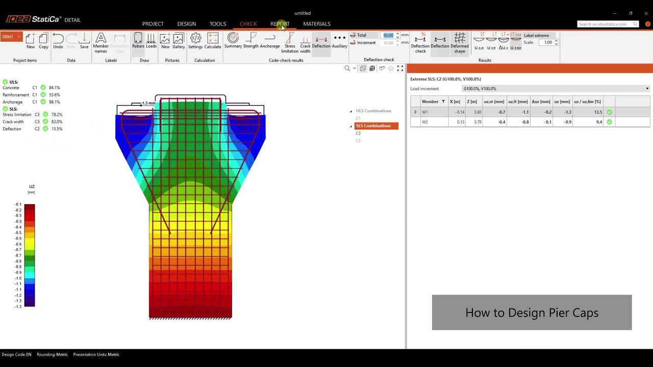 How to Design Pier Caps